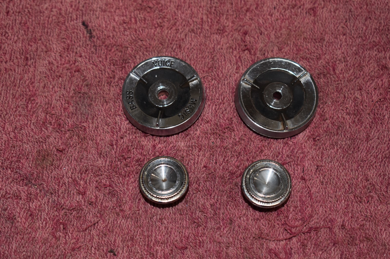 1964 Oldsmobile F85, Starfire Set/4 Radio Knobs NICE Factory GM ...