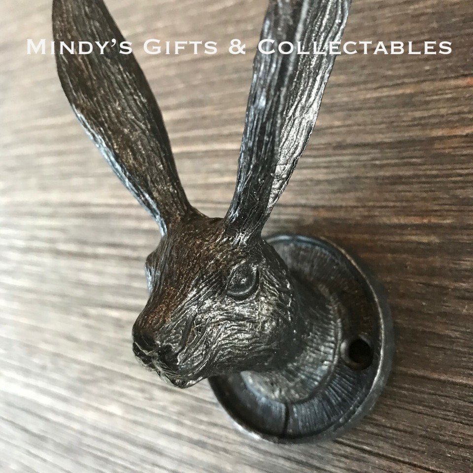 9cm High Vintage Style Gold Plated Pewter Rabbit Hare Knob Door Handle Coat Hook | eBay Australia