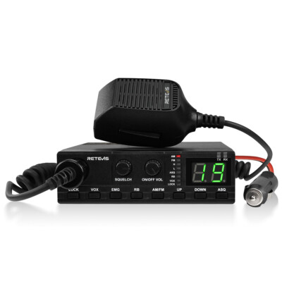 MB2 CB Radio Dual Mode AM/FM Mobile Radio Channel 9/19 For Truckers ...