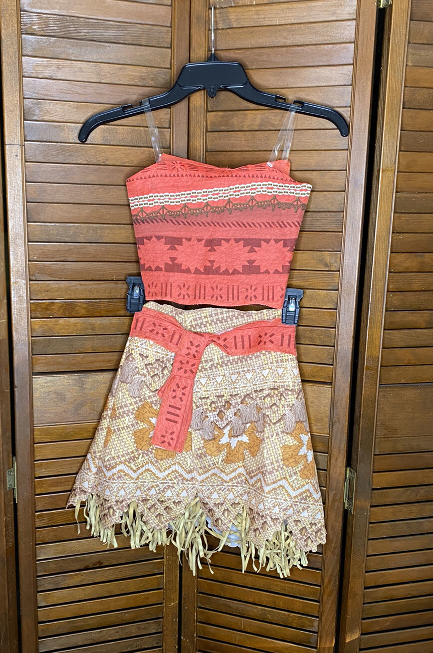 Disney Moana Halloween Costume Cosplay Girls Size 4 T… - Gem