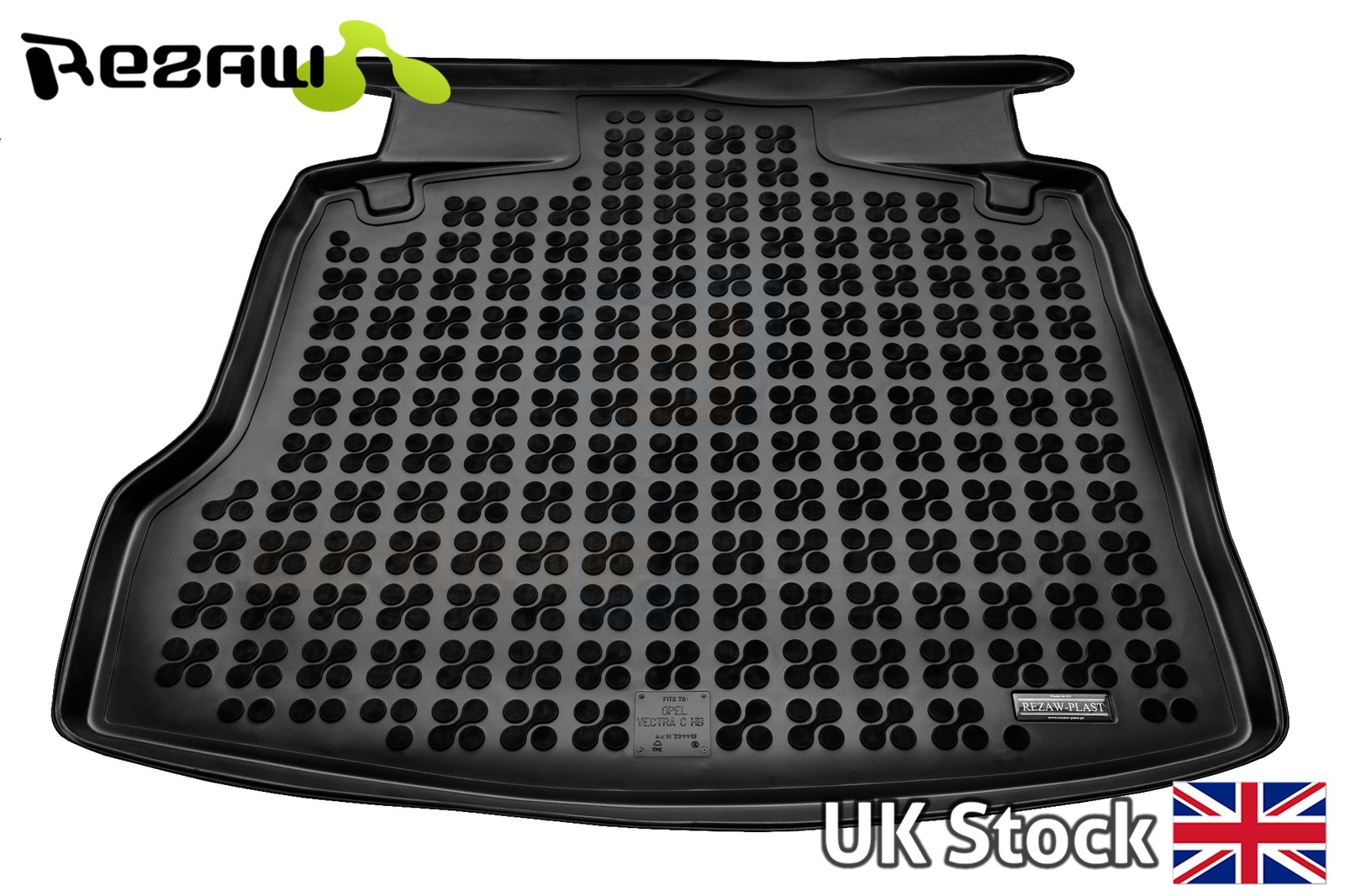 VAUXHALL VECTRA C Hatchback/liftback 02-08 Rubber Boot Mat Tailored for ...