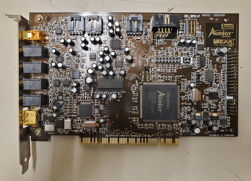 Creative Sound Blaster Audigy SB0090 EAX Advanced HD PCI SB1394 PCI ...