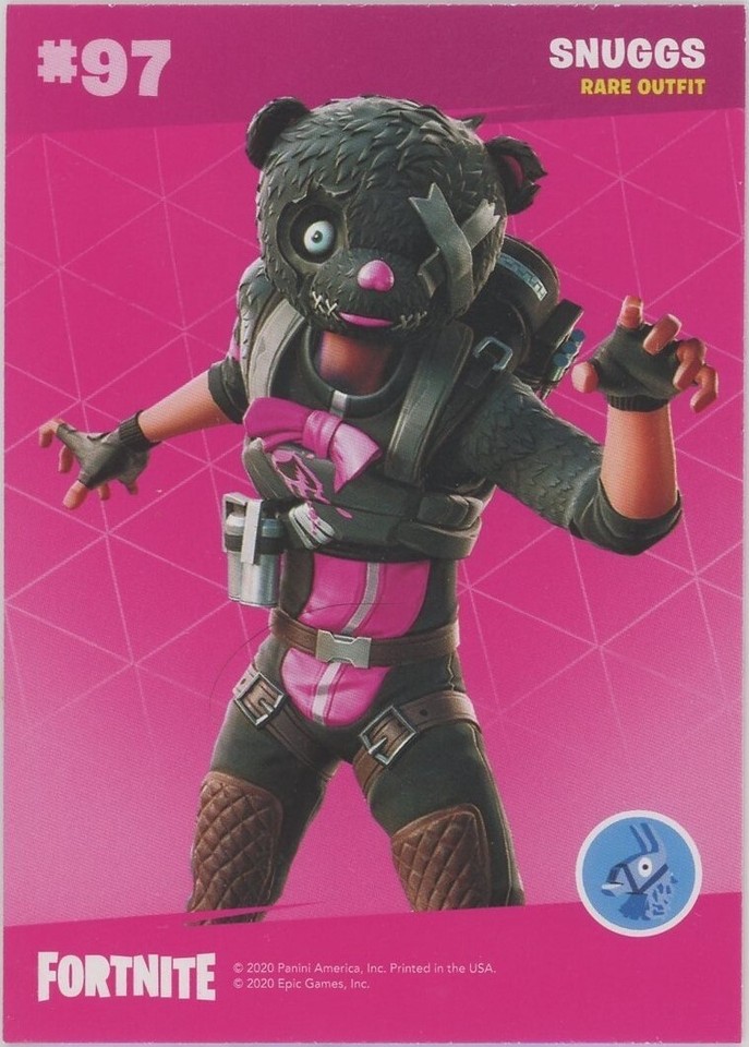 2020 Panini Fortnite Series 2 Snuggs Rare Outfit #97 | eBay
