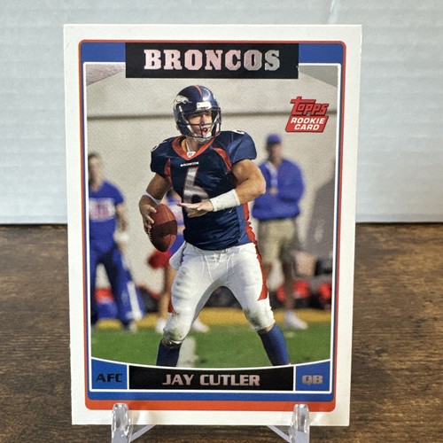 2006 Topps Jay Cutler Rookie Card #365 Denver Broncos RC Chicago Bears ...