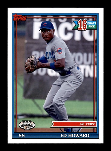2021 Topps Pro Debut #PD-164 Ed Howard AZL Cubs Baseball Card | eBay