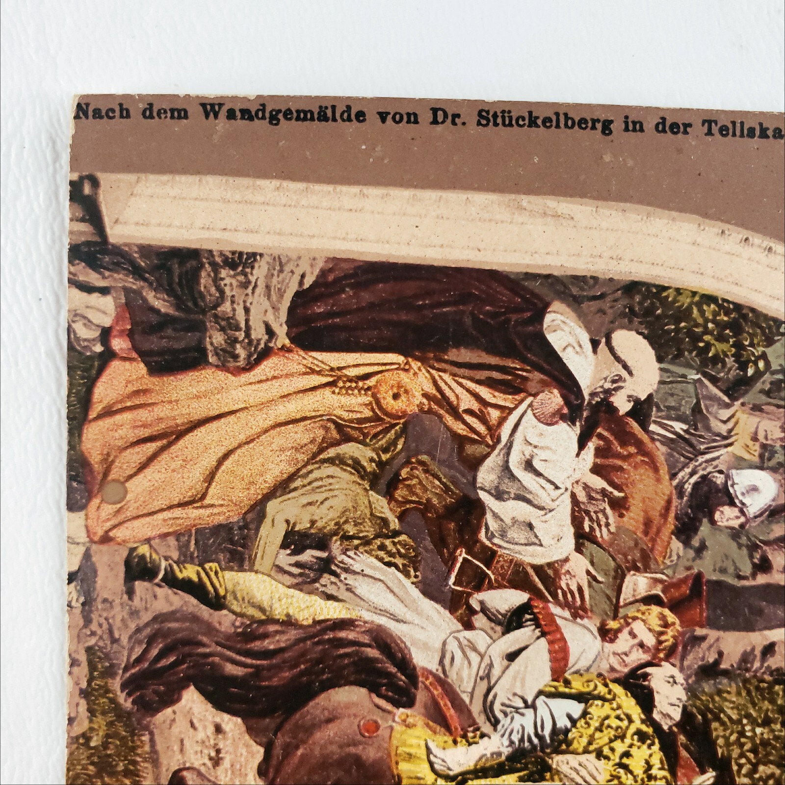 William Tell Hermann Assassination Postcard c1910 Albrecht Gessler ...