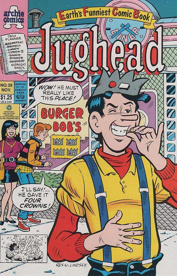 Jughead (2nd Series) #39 FN; Archie | Burger Bob's Cover - we combine ...