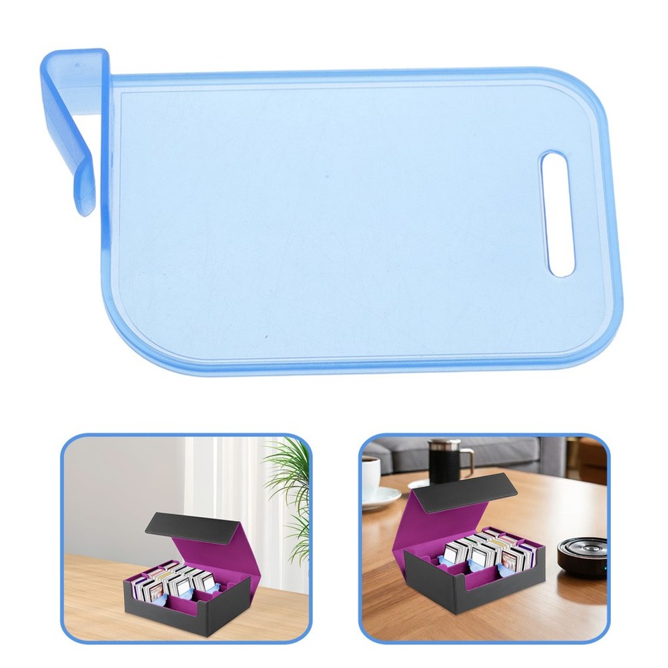 10pcs Trading Card Divider Box Baffle Plastic Clip Partition Board ...