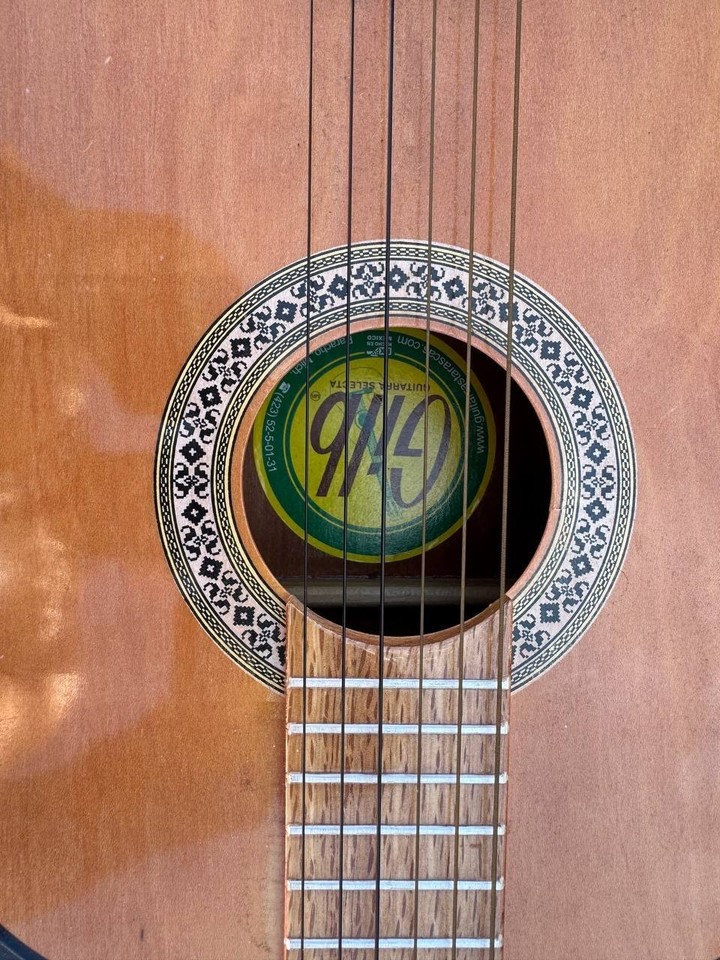Gilb Classical Acoustic Guitar 6 String Natural Made in Brazil | eBay