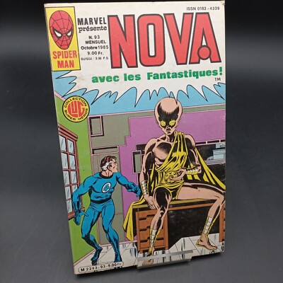 BD COMICS NOVA 93 Lug Marvel Oct. 1985 Fantastiques | eBay