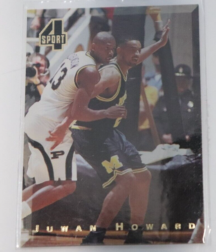 1994 Classic Four Sport Rookie Juwan Howard Michigan Wolverines #5 FAB ...