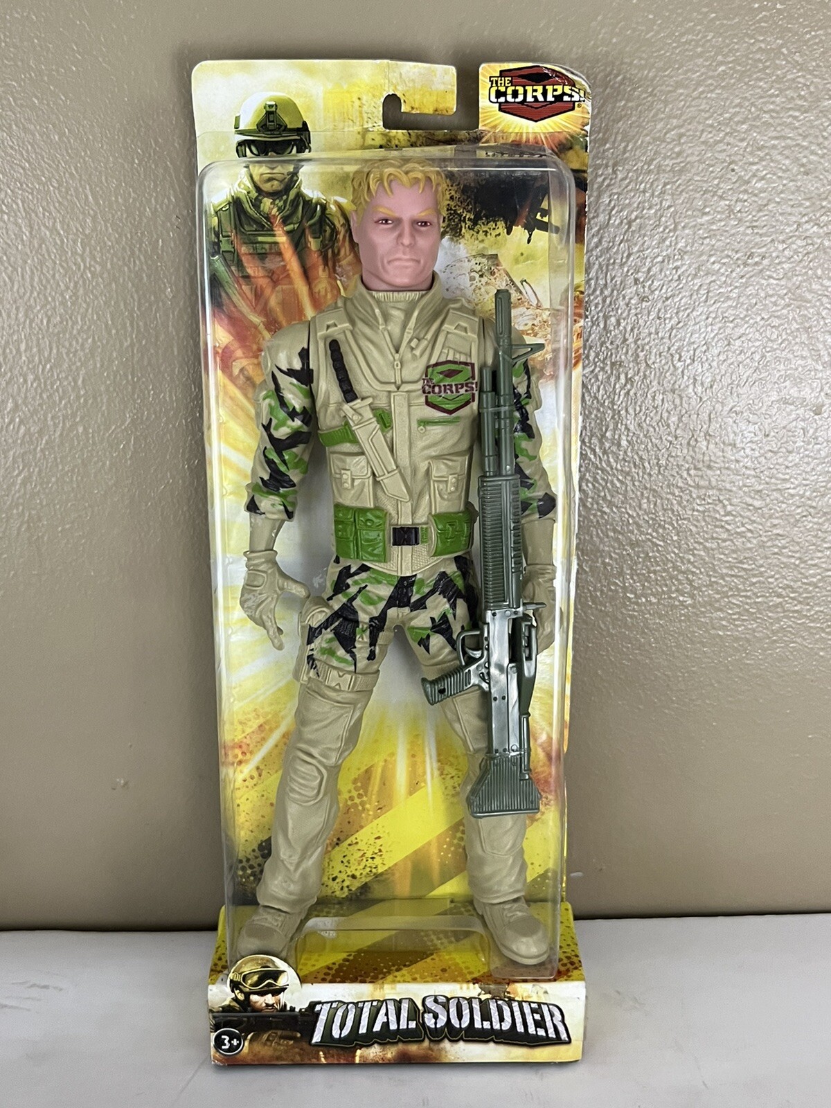The Corps Total Soldier 10 inch Action Figure John Eagle Army Man toy ...