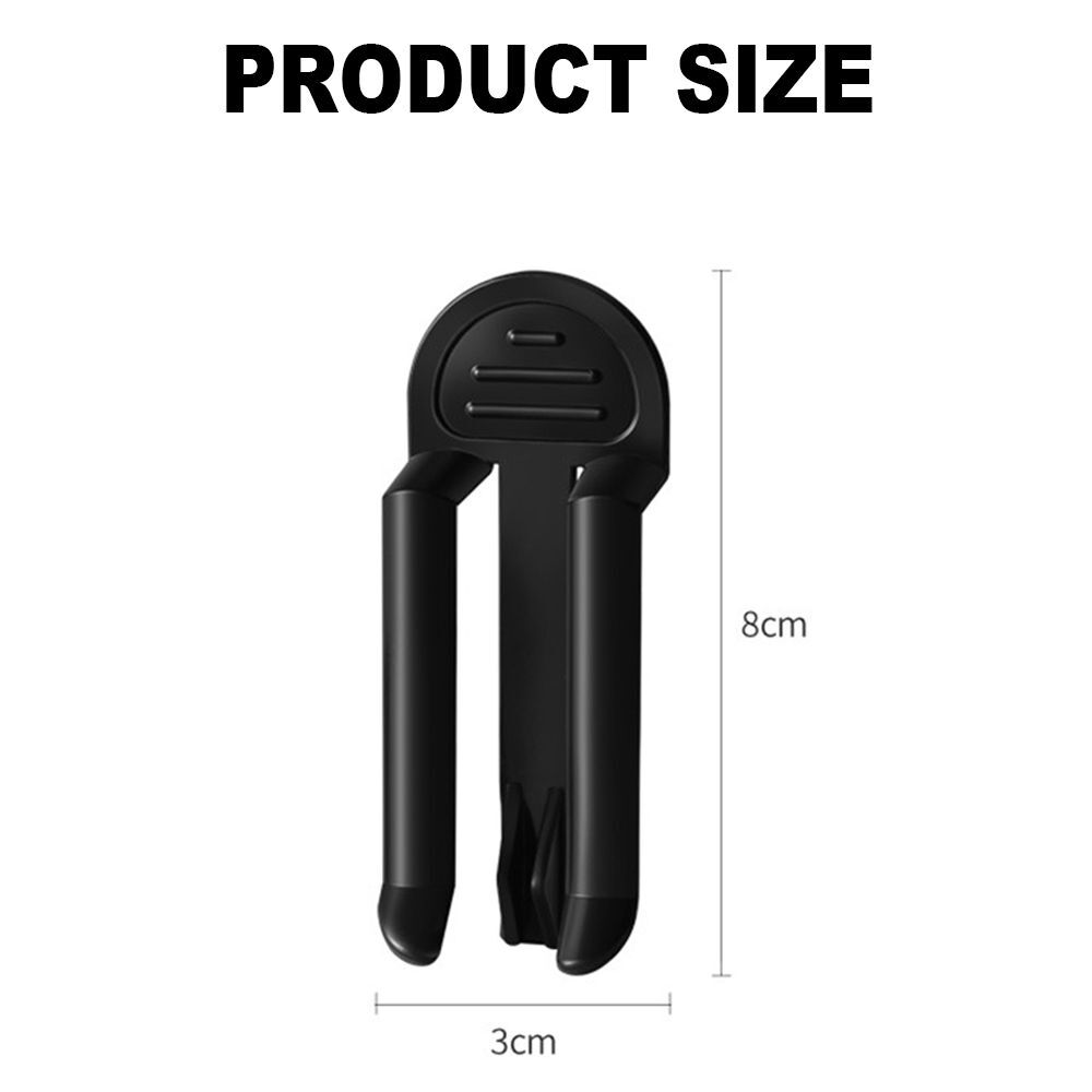 Home Organizer Rubbish Holder Anti-slip Trash Bag Fixed Clips Waste Bin ...