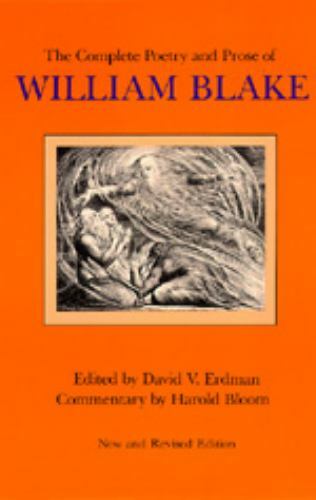 The Complete Poetry and Prose of William Blake by William Blake (1982 ...