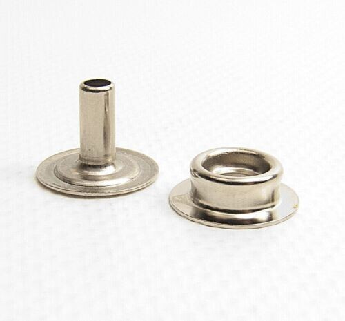 Snaps with Long Barrel / Post for Leather, Carpets - Nickel Plated ...