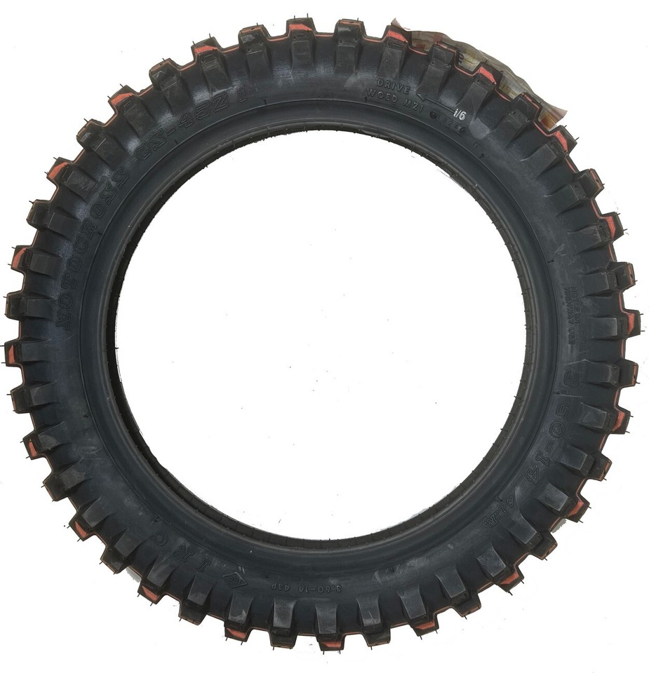 IRC 3.60-14 Rear Tire CRF80 XR80 Motorcycle GS-45Z1 80 KDX80 YZ80 ...