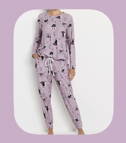 NEW Sussan Size M (12) Women’s Badger Print Pyjamas Set | eBay