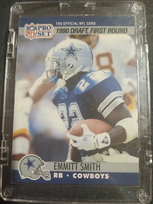1990 Pro Set. Draft #685 Emmitt Smith Rookie Card. | eBay