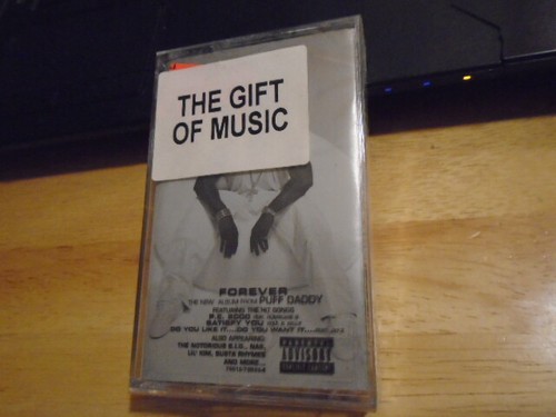 SEALED RARE OOP Puff Daddy CASSETTE TAPE Forever hip hop Notorious B.I ...