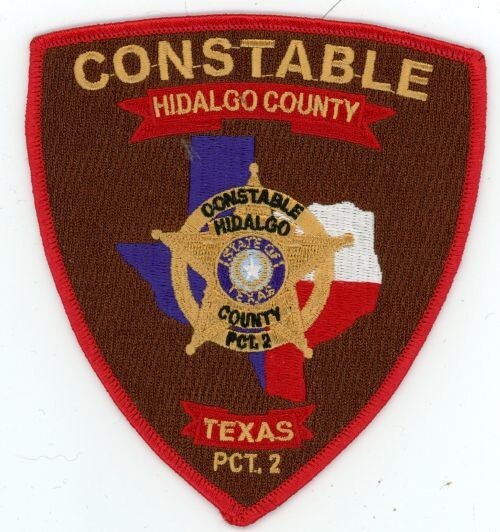 TEXAS TX HIDALGO COUNTY CONSTABLE PRECINCT 2 NICE SHOULDER PATCH POLICE ...