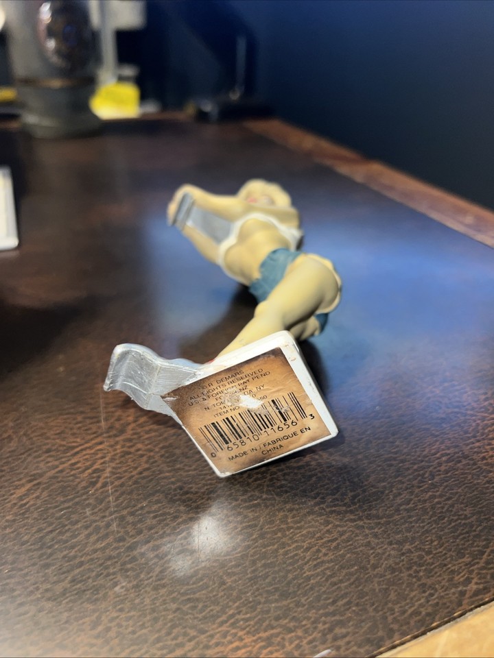 VINTAGE 1980s Bottoms Up R. Demars for Ganz Beer Can Holders Sexy Pin ...