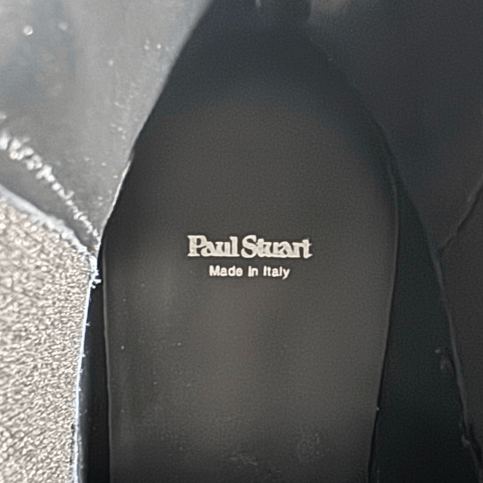Paul Stuart Black Leather Chelsea Boots. Size 9.5M | eBay