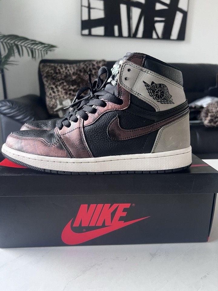 Jordan 1 Retro High Light Army Rust Shadow Patina 194501149679| eBay