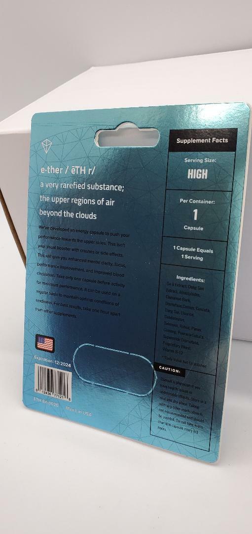 ETHER Male Pill! 6 Capsule DEAL! | eBay
