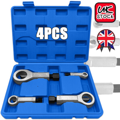 Nut Splitter 4Pc/Set 9-27MM Damaged Broken Corroded Stuck Remover ...