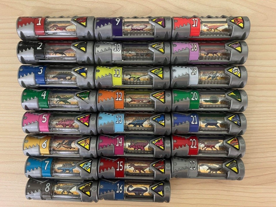 Power Rangers Dino Charge Zyudenchi 1-23 Set Kyoryuger Dino Charger ...