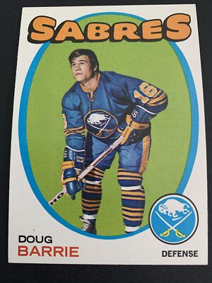 1971-72 TOPPS # 22 SABRES DOUG BARRIE ROOKIE NRMT-MT CARD | eBay