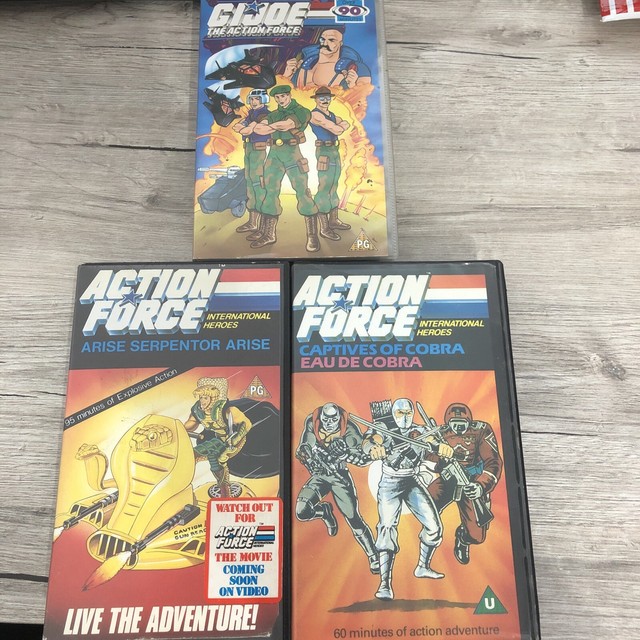 G.I. Joe - The Action Force (VHS) for sale online | eBay