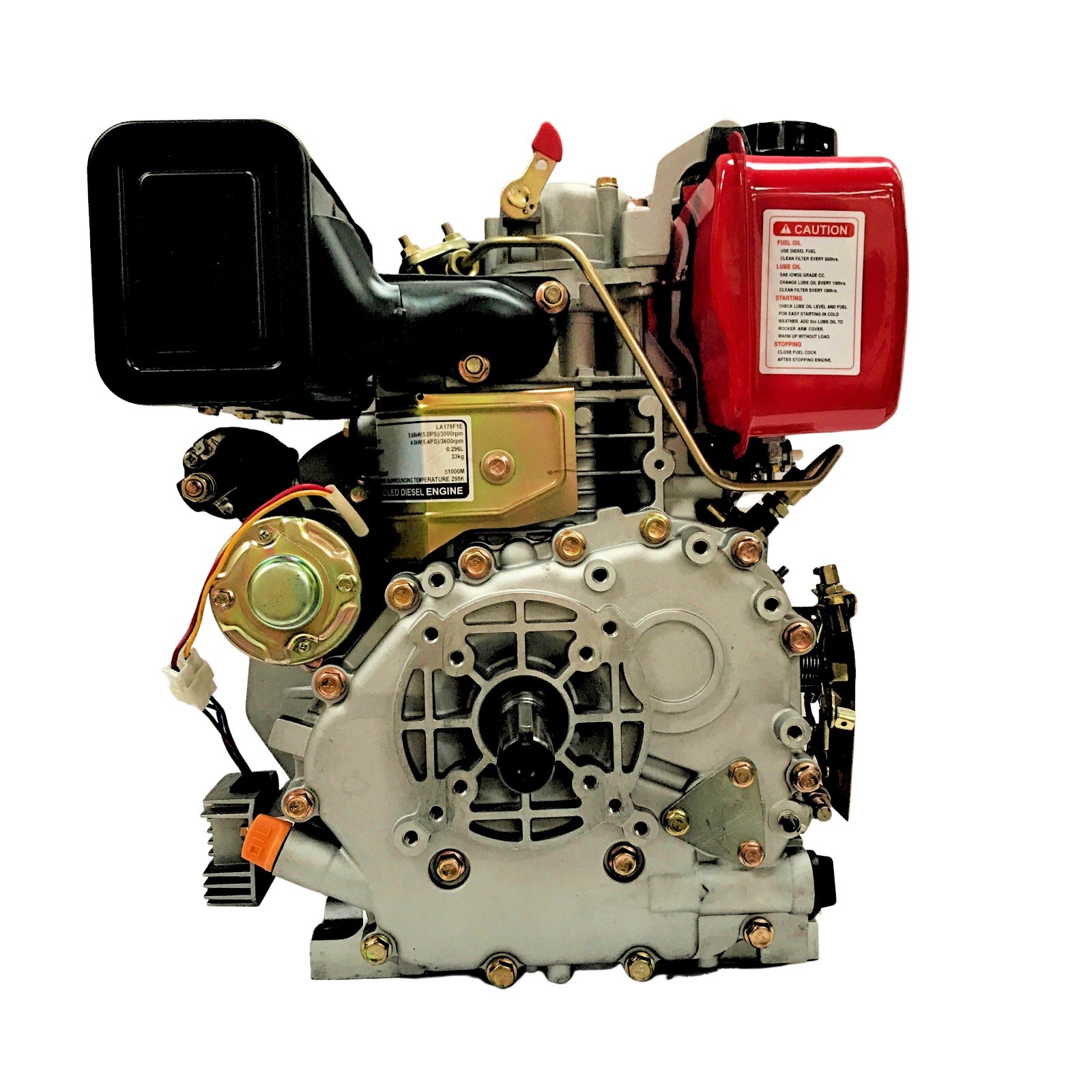 L70 Diesel Engine Replacement LA178F1E 6Hp Launtop Electric Start L70AE ...