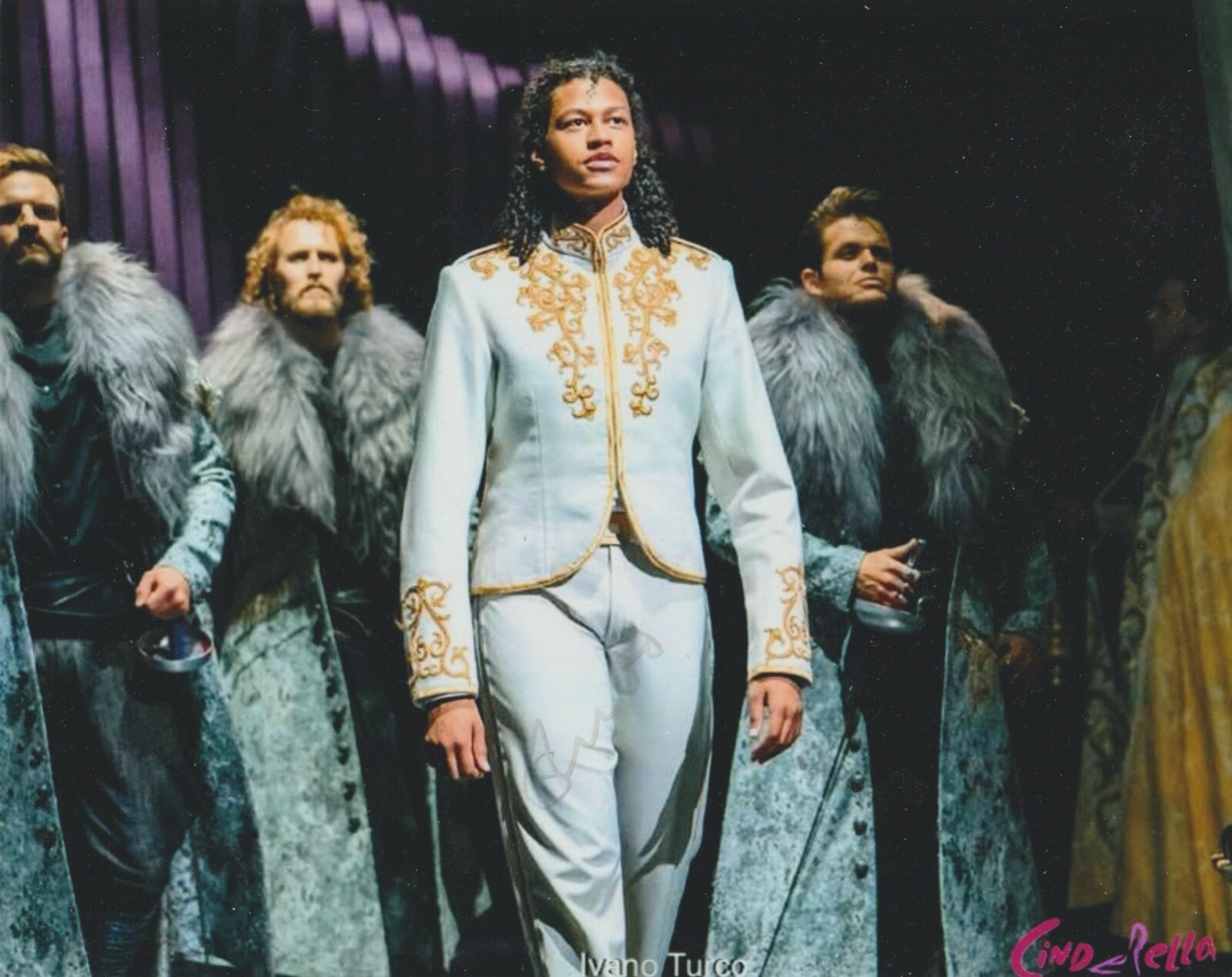 Ivano Turco HAND SIGNED 8x10 Photo Autograph Cinderella The Musical | eBay