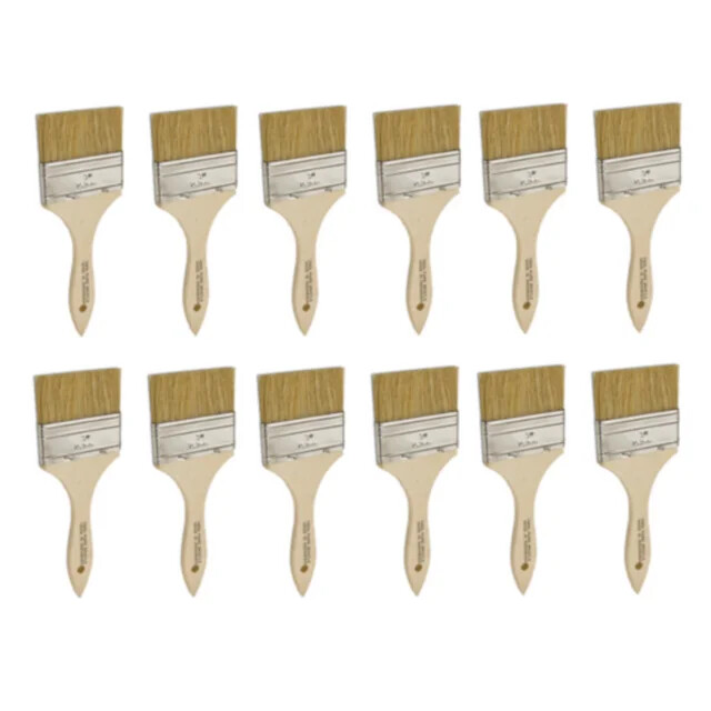 12 | 24 | 36 Pack 2” & 3 Inch Chip Brushes Home DIY Painting Projects ...