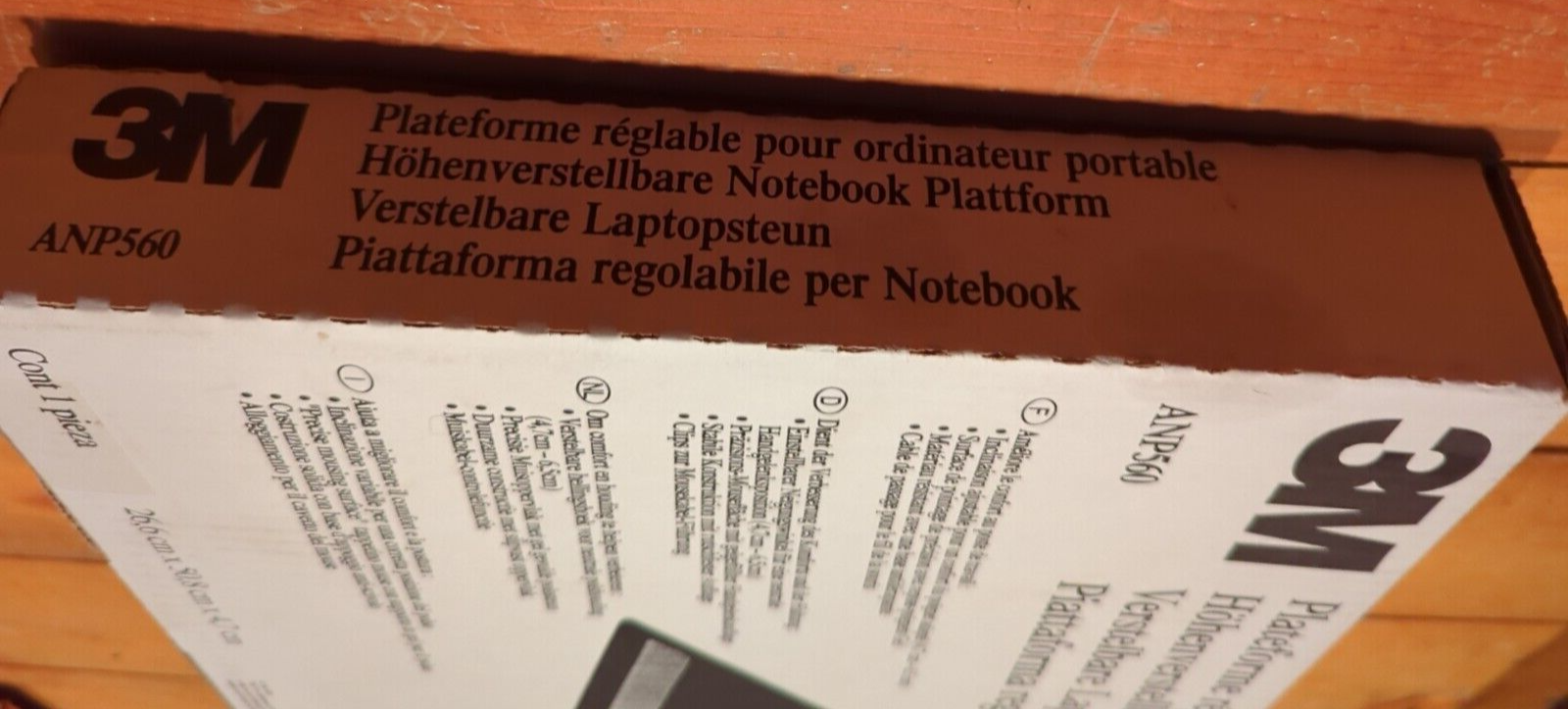 3M Tilt Adjustable Notebook Platform Black - ANP560 | eBay