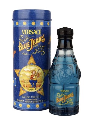 Blue Jeans by Versus Gianni Versace 2.5 Oz-75 ML EDT Cologne for Men ...