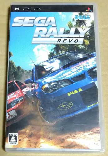 PSP SEGA Rally Revo PlayStation Portable Japanese Games With Box Tested ...