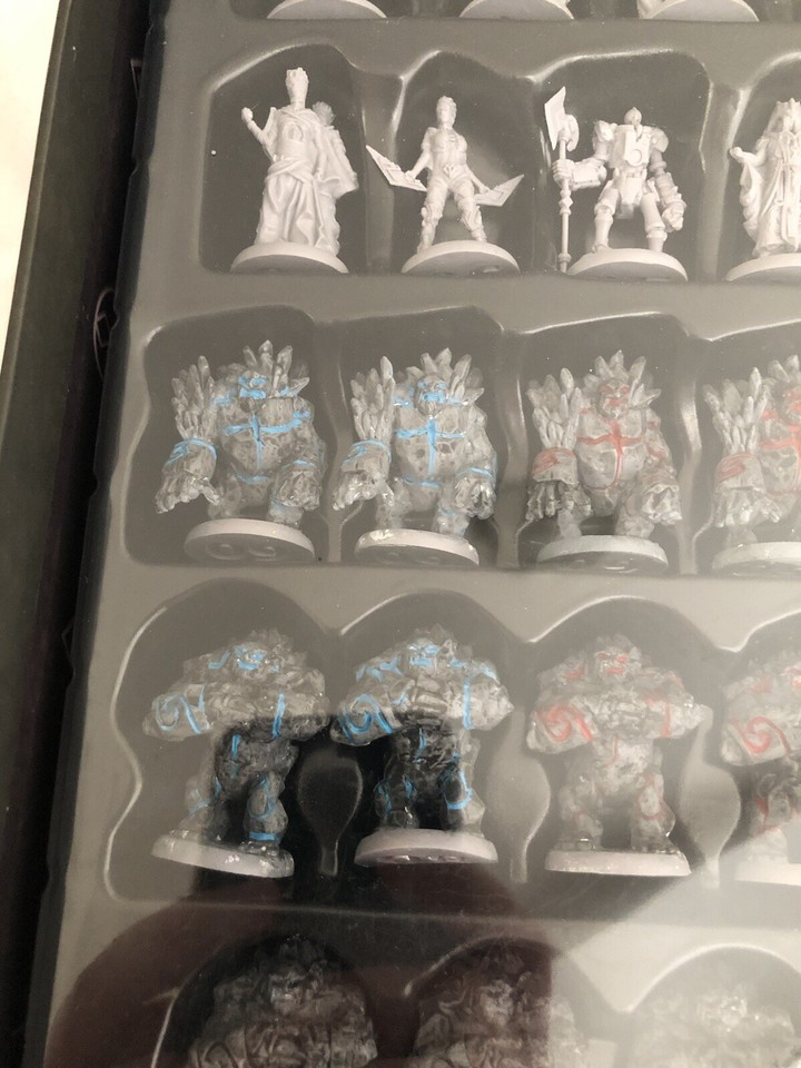 Mysthea Board Game - Kickstarter (Crystal Edition) Complete. Some ...