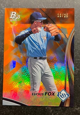 2017 Bowman Platinum Top Prospects Orange Lucius Fox 10/25 | eBay