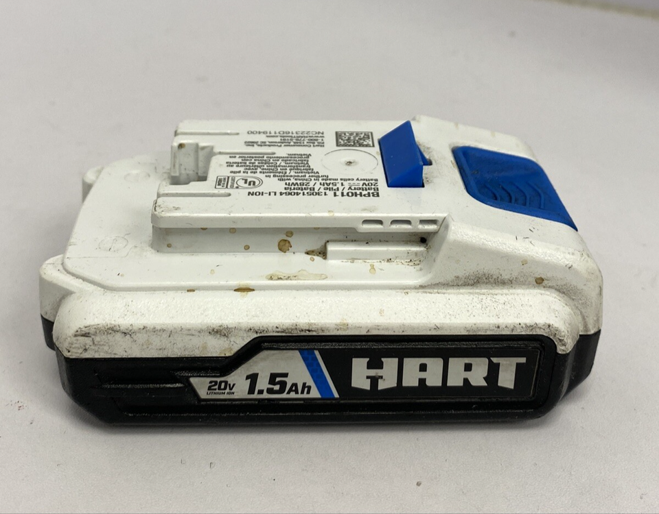 HART BPH011 20-Volt Lithium-Ion 1.5Ah Battery - Not tested | eBay