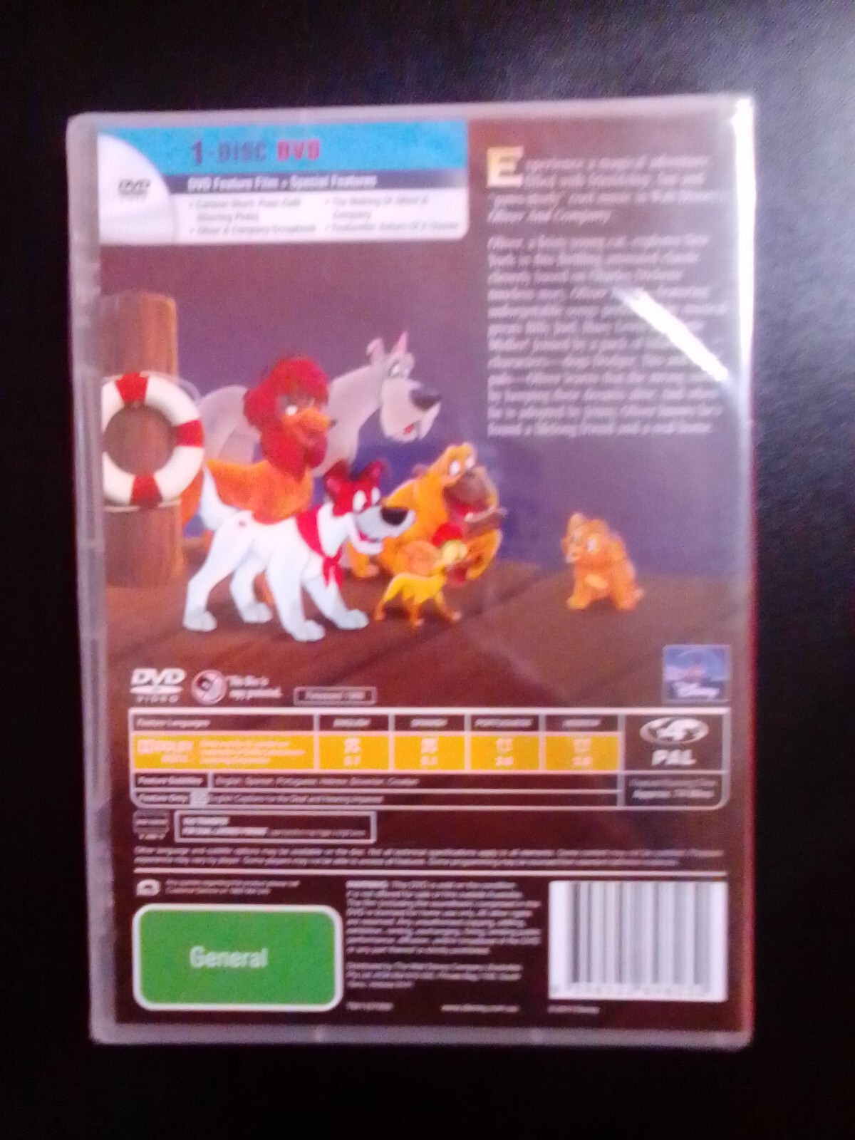 DVD Disney Classics 21 Oliver And Company | eBay