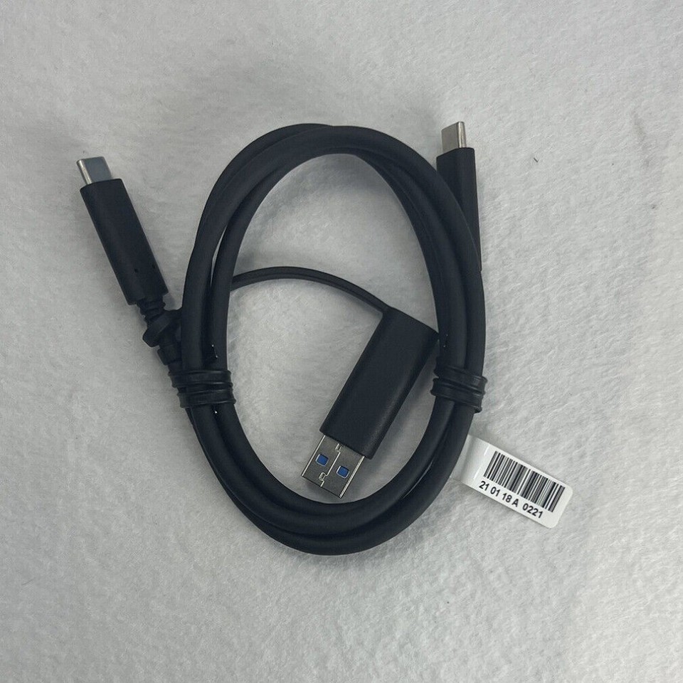 Lenovo USB-C Cable with USB-A Adapter 3ft 03X7470 For Thinkpad Hybrid ...