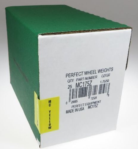 (25) 1.75 ounce 1-3/4 oz MC Style Wheel weight, USA MADE Perfect ...