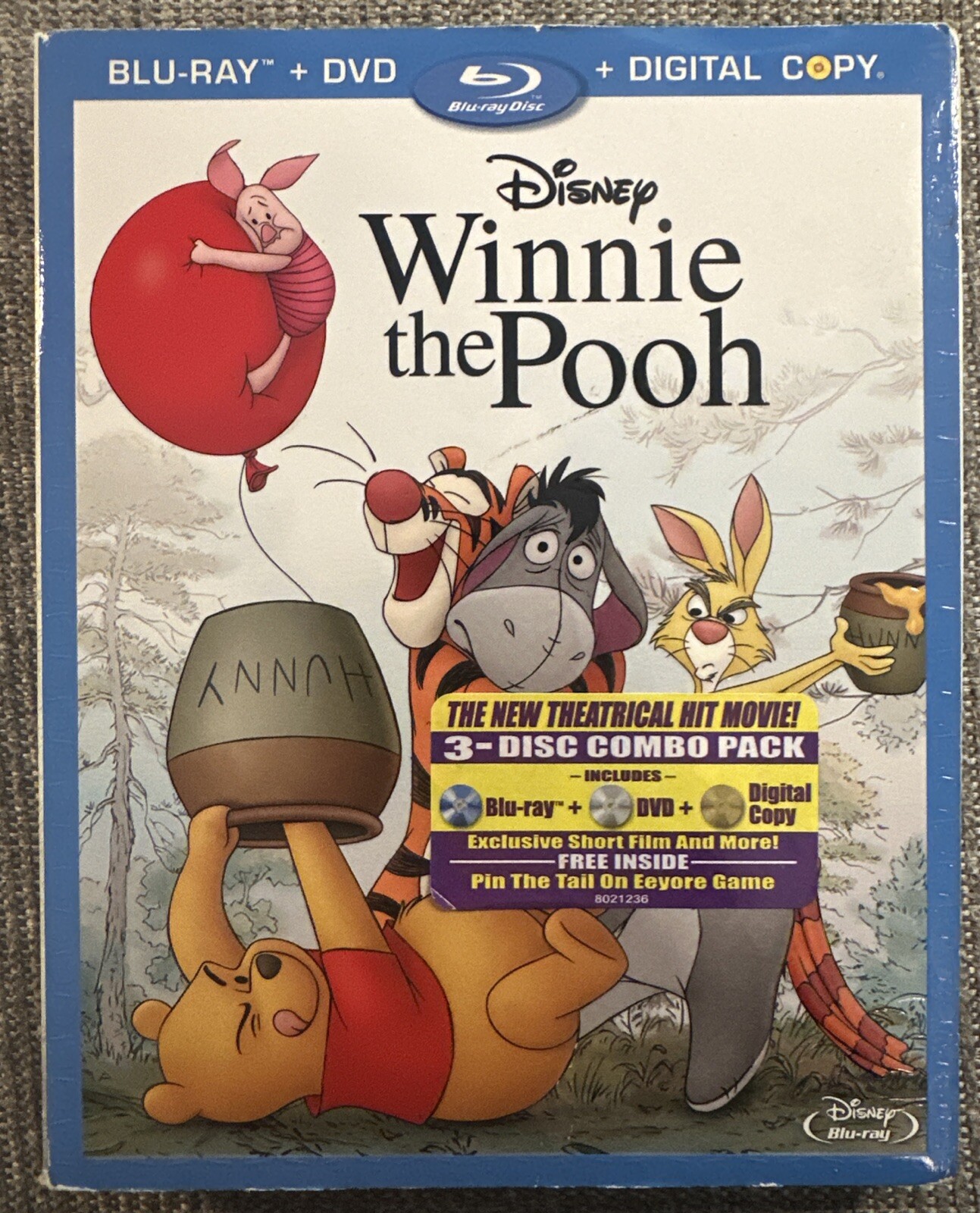 Winnie the Pooh [Three-Disc Blu-ray/DVD | Grelly USA