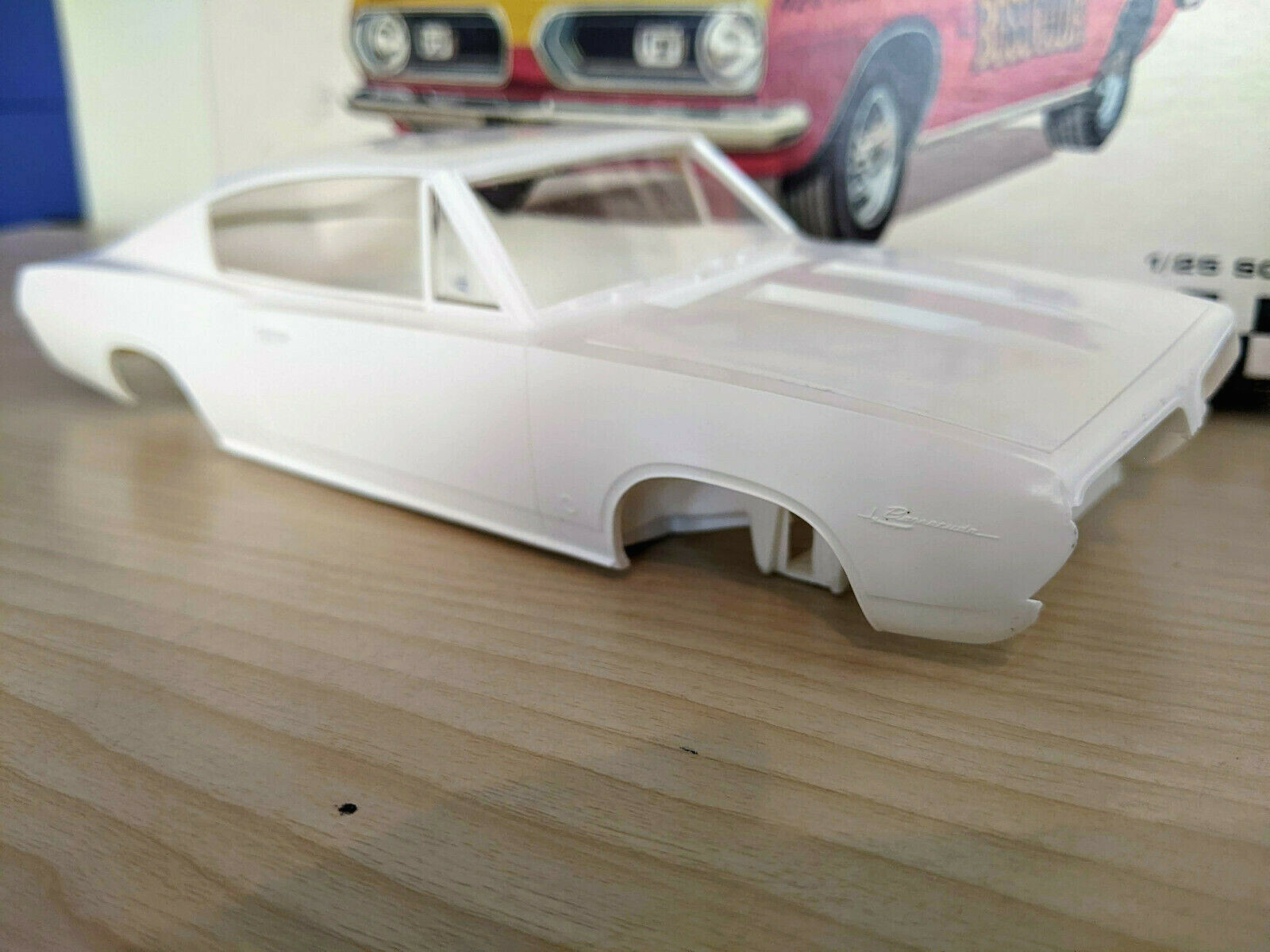 ULTRA RARE! *ORIGINAL *VINTAGE AMT 1967 PLYMOUTH BARRACUDA KIT ...