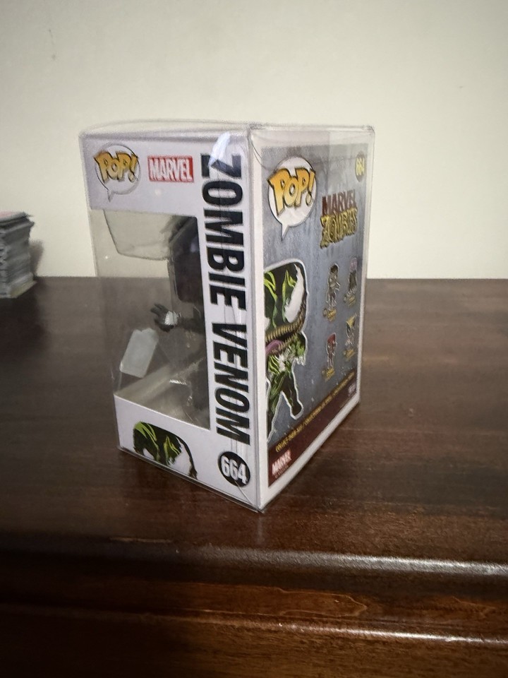 Funko Pop! Marvel Zombies: Zombie Venom #664 Funko Club Exclusive ...