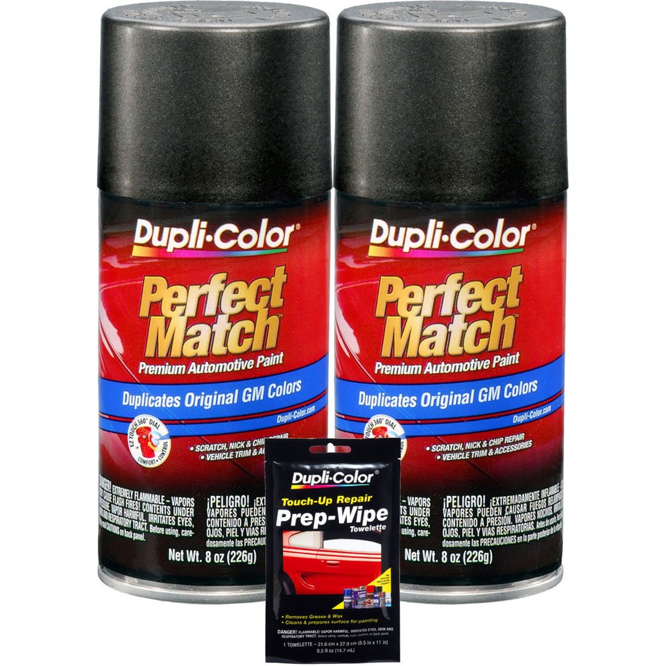 Duplicolor Kit BGM0595 + PW100, Aerosol Paint for GM WA121V, Metallic ...