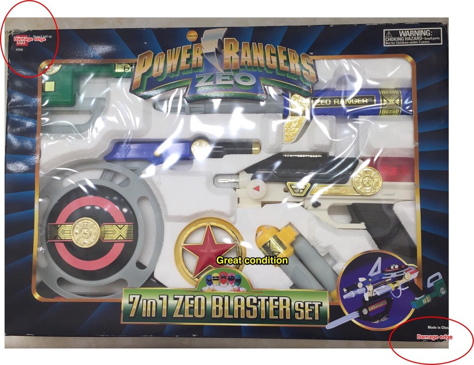 Power Rangers Zeo Blaster Set | eBay