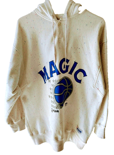 Orlando Magic NBA basketball Mens multi colors speckled Hoodie sz XL ...